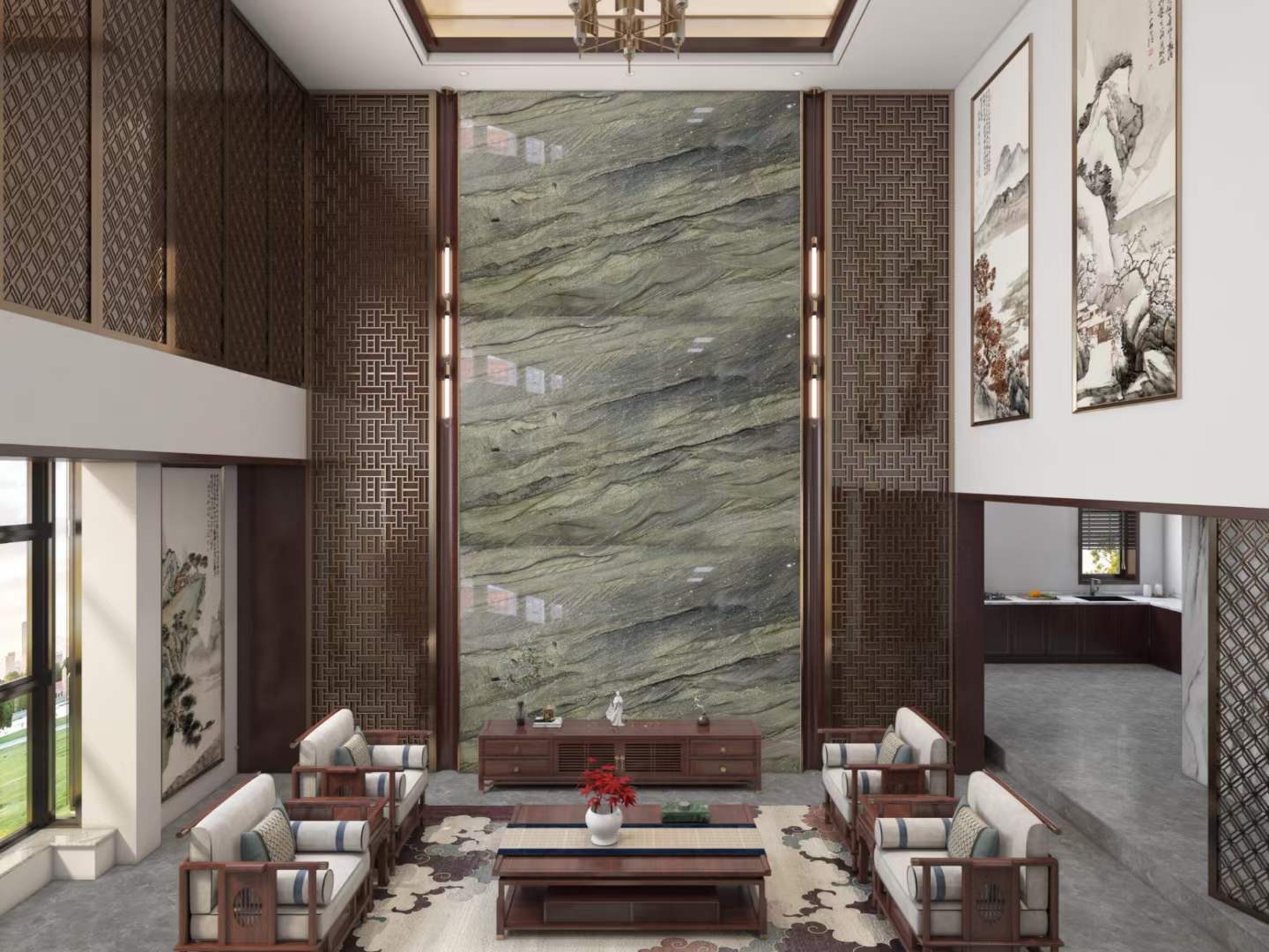 RAINFOREST QUARTZITE-Product-XIAMEN LOTUS EAST IMPORT AND EXPORT CO.,LTD.